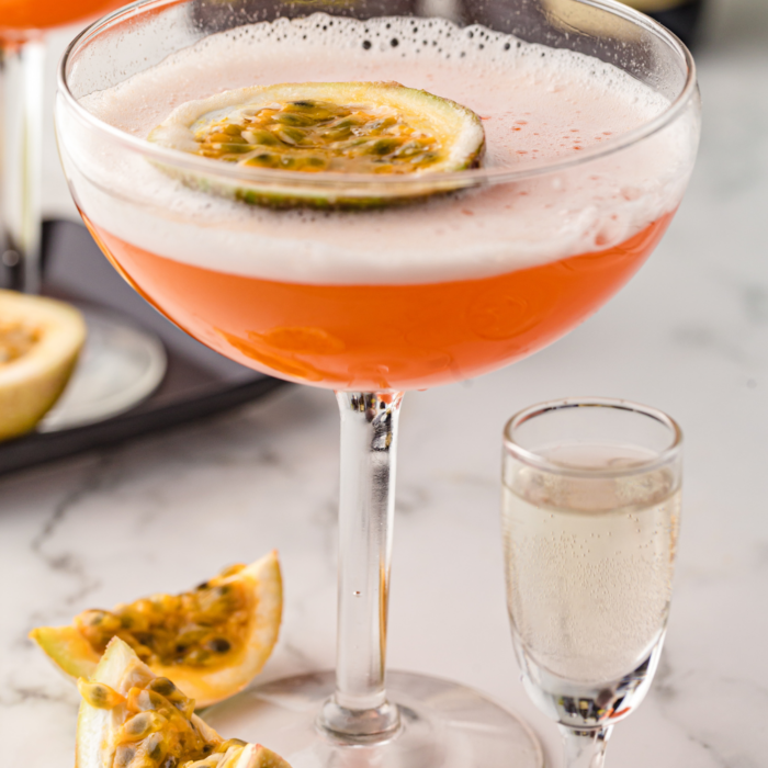 Passion Fruit Martini - The Sassy Cocktail
