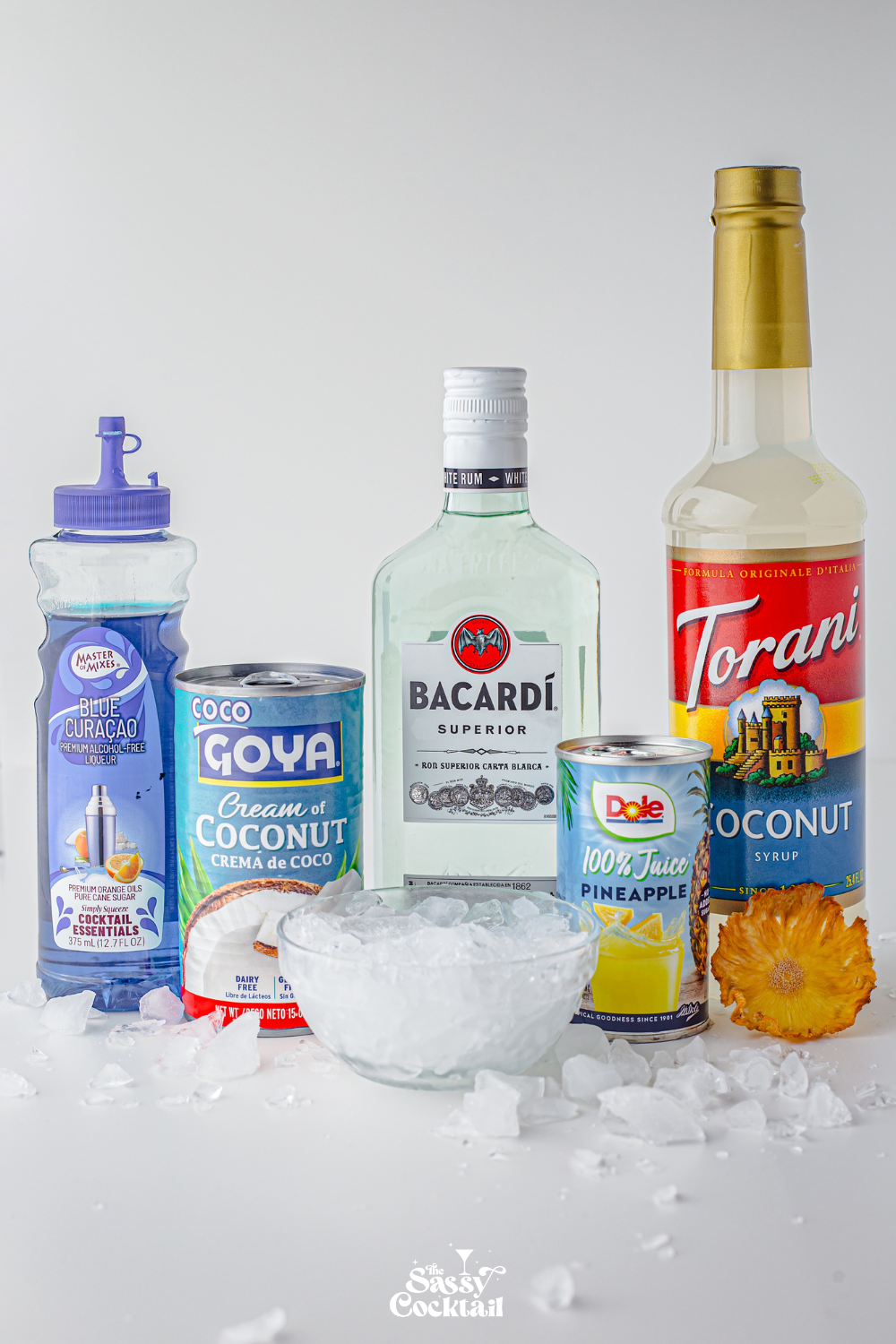 Blue Hawaiian - The Sassy Cocktail