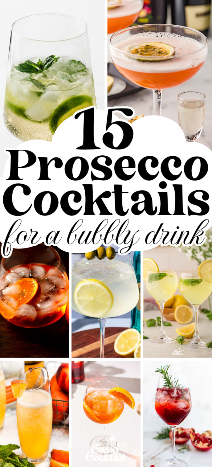 15 Brilliant Prosecco Cocktails For a Sophisticated Flair - The Sassy ...