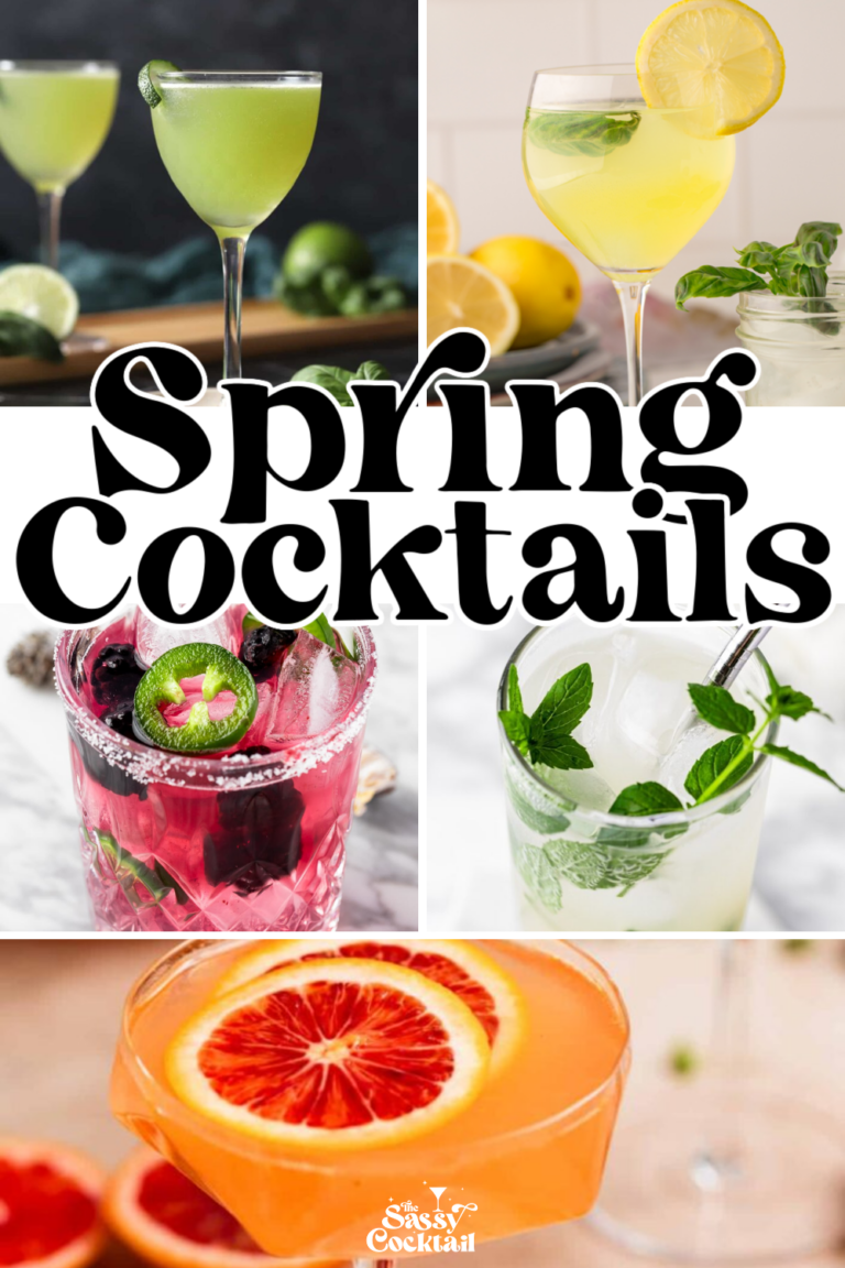 18 Easy Spring Drinks for a Warmer Weather Buzz - The Sassy Cocktail