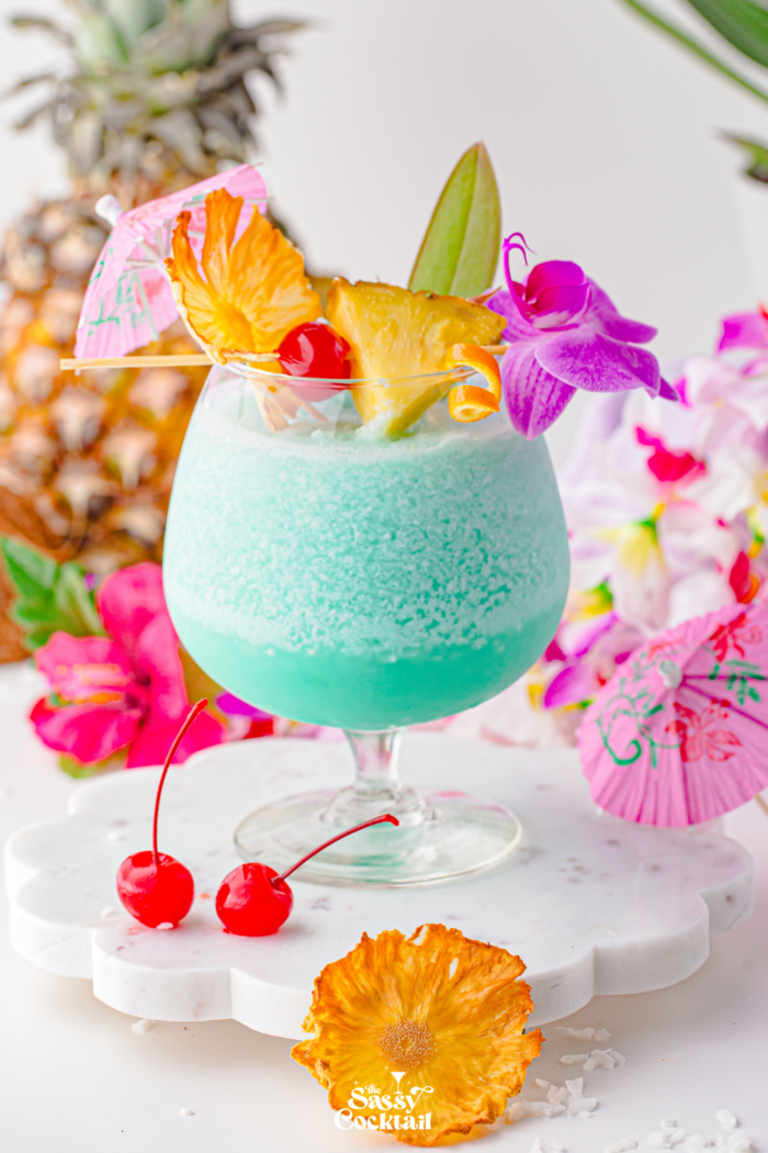 15 Charming Blue Curaçao Cocktails To Savor and Share - The Sassy Cocktail