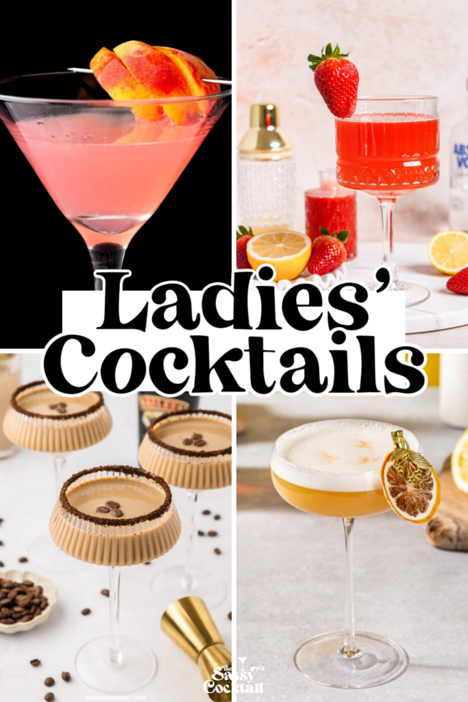 19 Pretty Ladies Cocktails for Sips and Giggles - The Sassy Cocktail