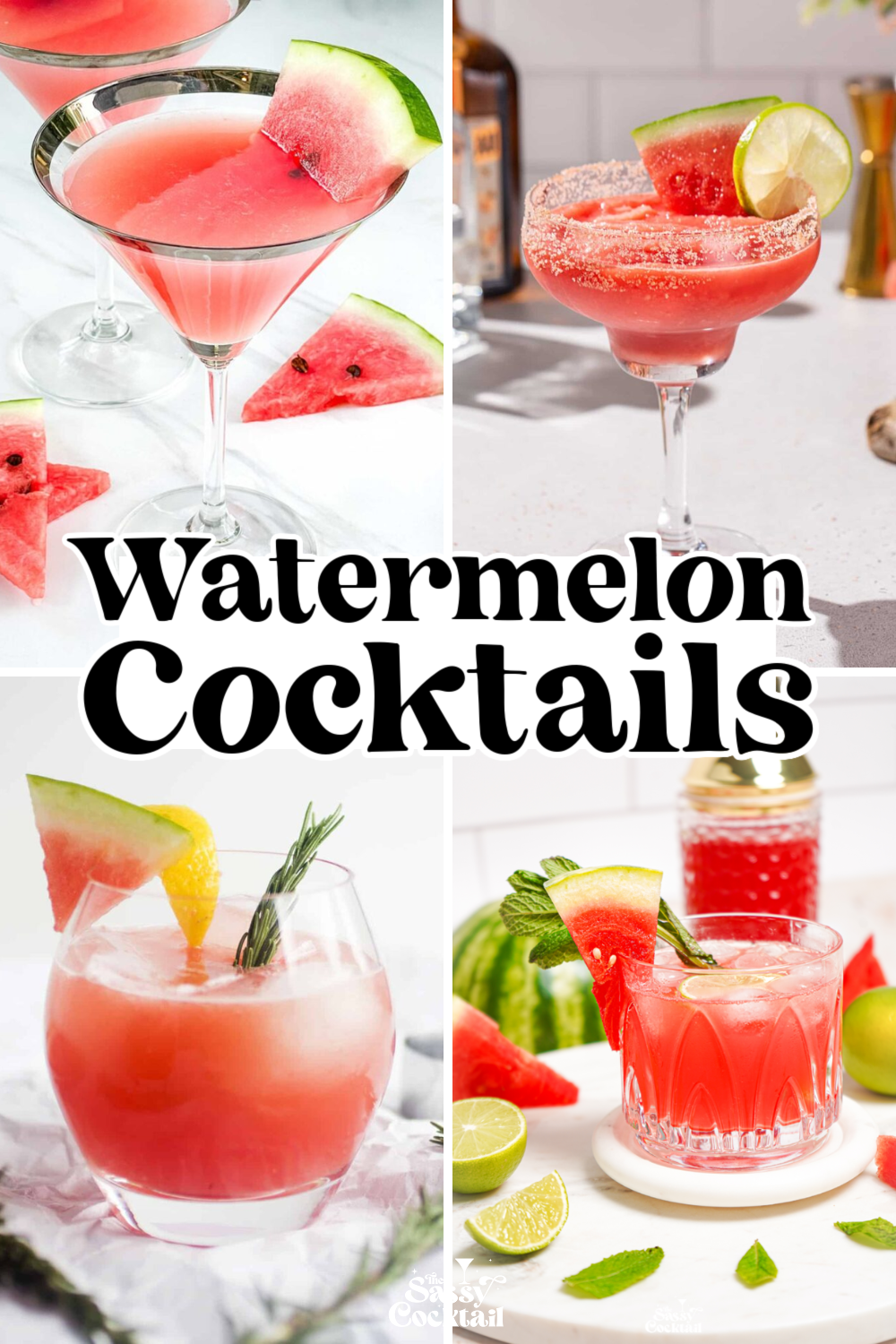 12 Refreshing Watermelon Cocktails for Summer Sips - The Sassy Cocktail