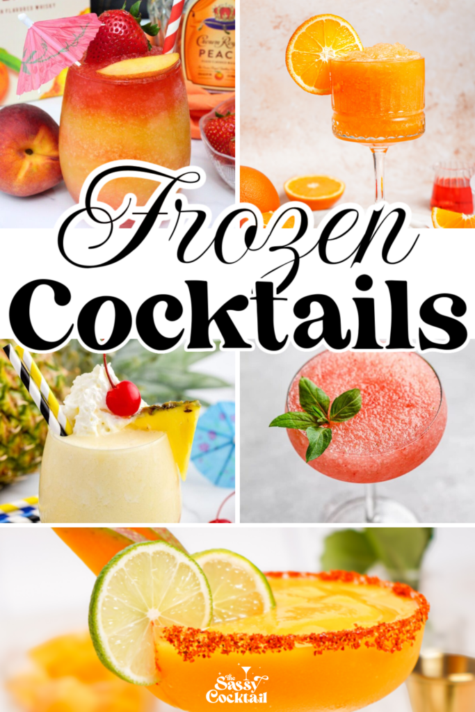 15 Frozen Cocktails To Sip All Summer Long - The Sassy Cocktail
