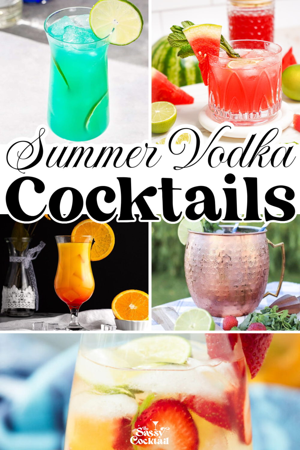 13 Show-Stopping Summer Vodka Cocktails - The Sassy Cocktail