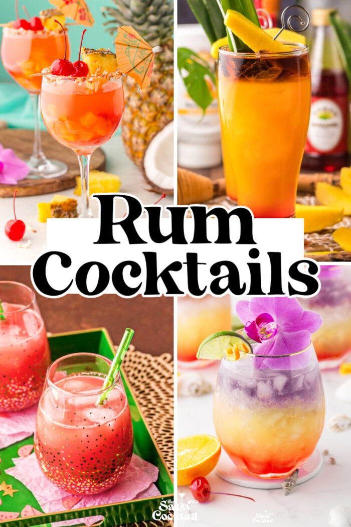 22 Show-Stopping Rum Cocktails You Should Try - The Sassy Cocktail