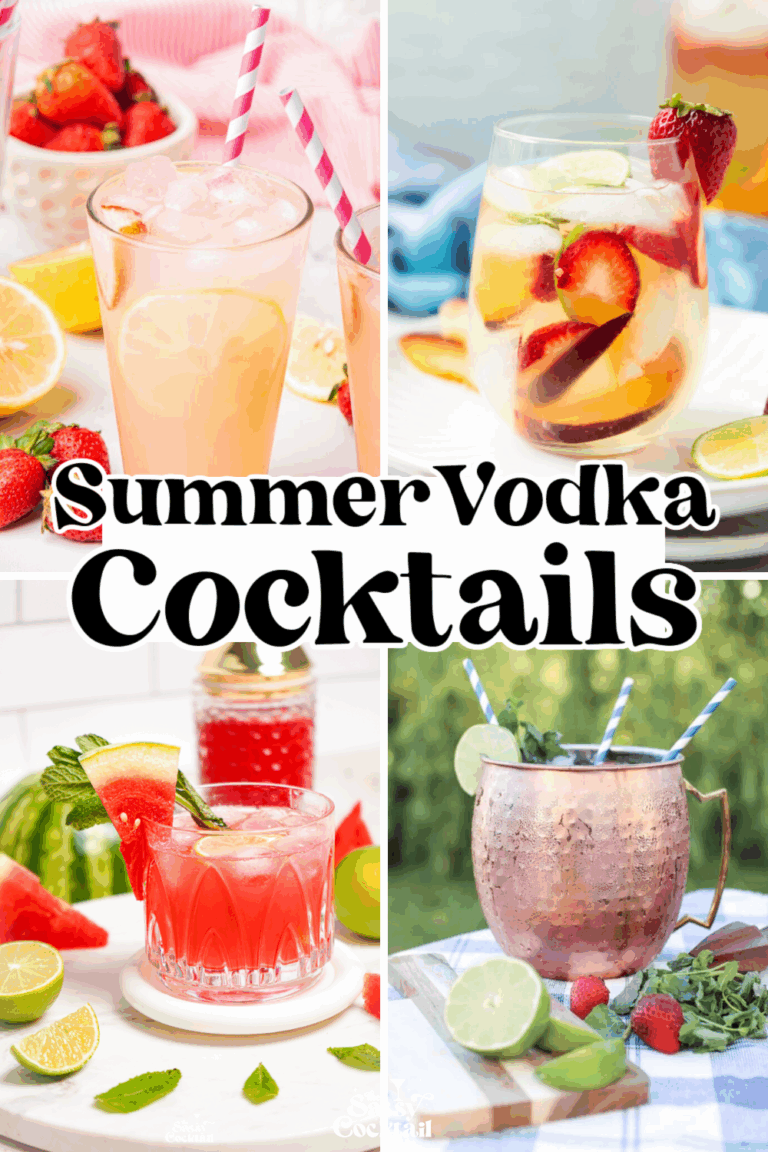 13 Show-Stopping Summer Vodka Cocktails - The Sassy Cocktail