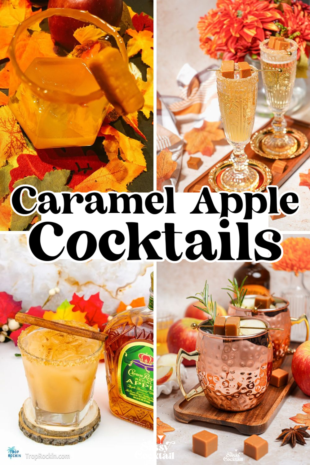 9 Caramel Apple Cocktails for Fall Entertaining - The Sassy Cocktail