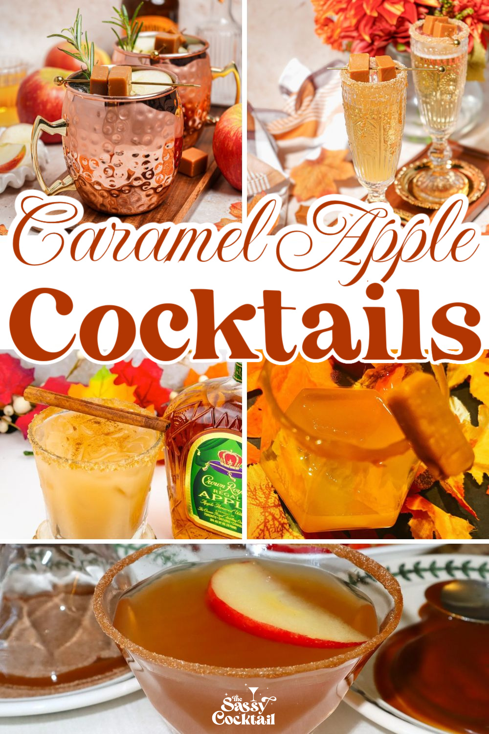 9 Caramel Apple Cocktails for Fall Entertaining - The Sassy Cocktail