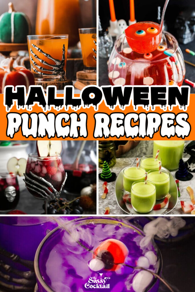13 Spooky-Fun Halloween Punch Recipes for Parties - The Sassy Cocktail