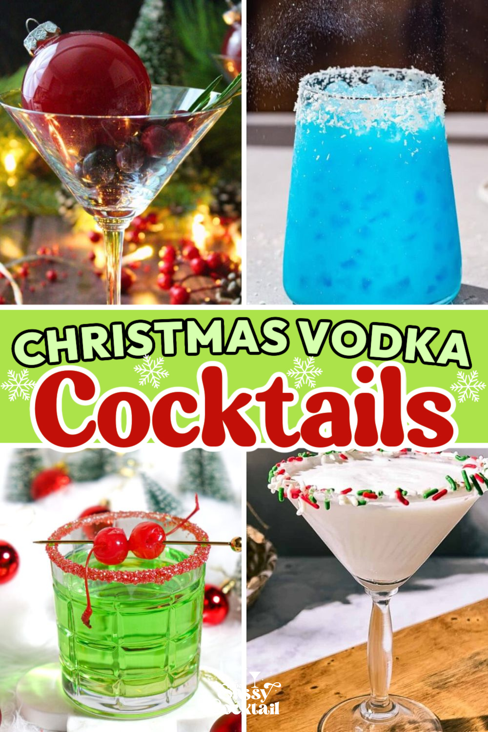 13 Christmas Vodka Cocktails for Festive Holiday Sippers - The Sassy ...
